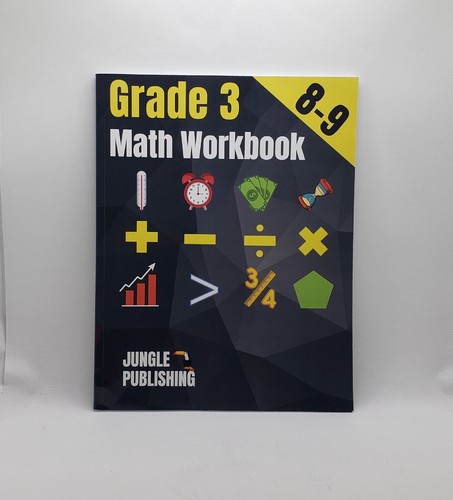3rd Grade Math Workbook by Jungle Publishing NEW | eBay