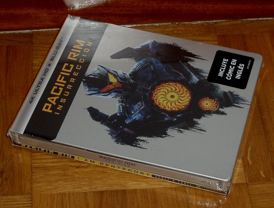 Pacific Rim Insurrection (Pacific Rim: Uprising) Steelbook 4K UHD+BD ...