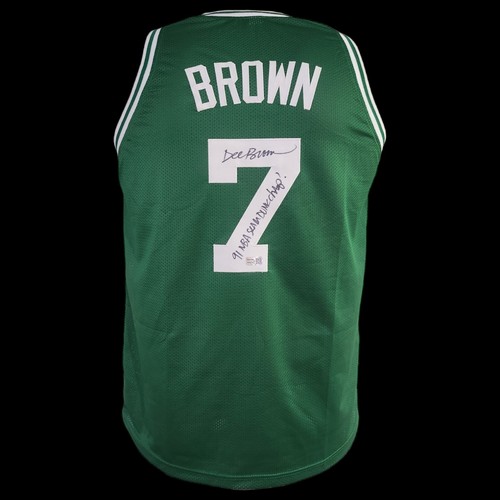 Autographed Dee Brown Boston Celtics Custom Jersey XL Tristar COA ...