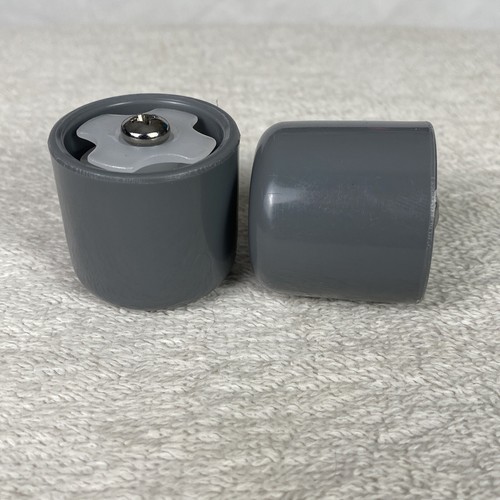 Walker Guide Caps 1 1/8” Universal Replacement Set Of Two Mobility ...
