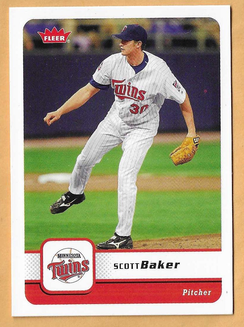 SCOTT BAKER MINNESOTA TWINS #368 - FLEER NM-MT 2006 | eBay
