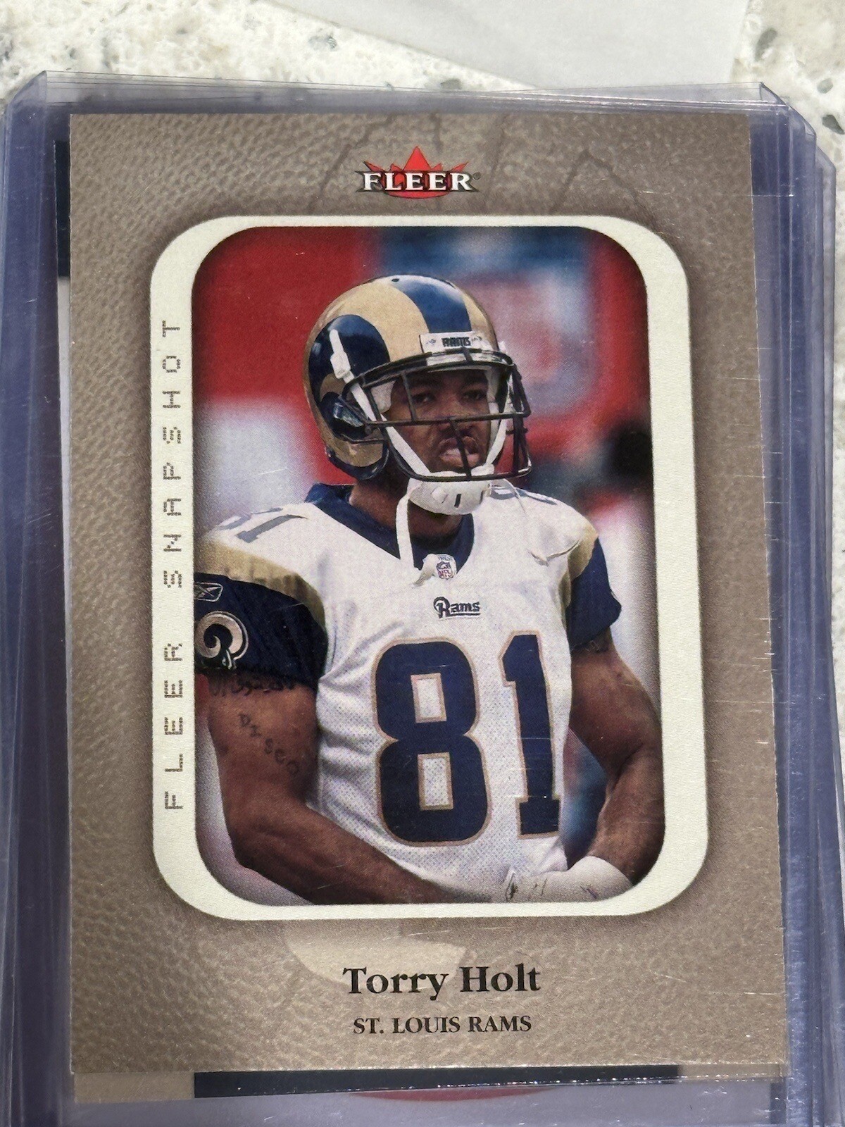 2003 Fleer Snapshot Football Card #11 Torry Holt St Louis Rams Near ...