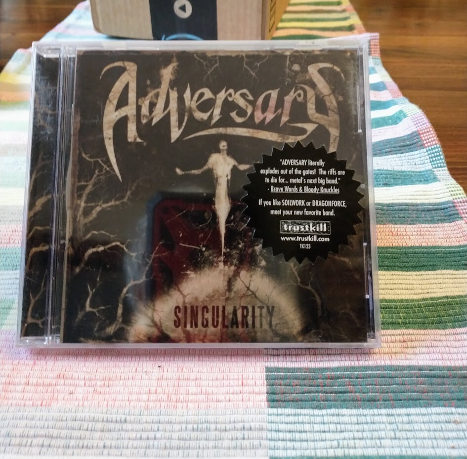 Adversary – Singularity CD 2008 New, Sealed Copy! Free Shipping | eBay