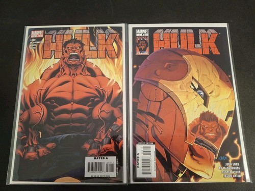 The Hulk #1 & 2 (Marvel Comics March 2008) - 1st Red Hulk VF/NM | eBay