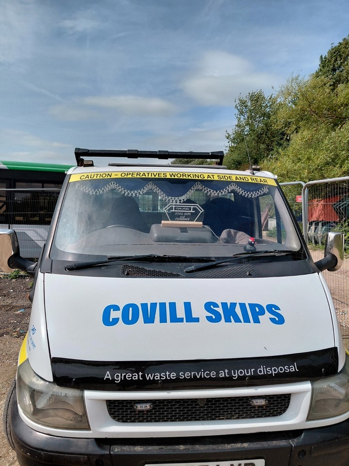 Ford Transit SKIP TRUCK | eBay UK