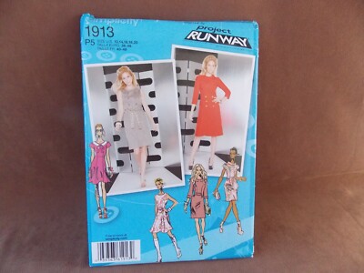 Simplicity Misses/Miss Petite Dress Sizes 12-20 Uncut Pattern 1913 | eBay