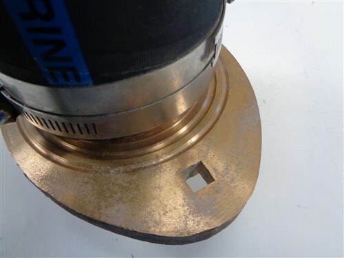 RUDDER STUFFING BOX BRONZE W/ MOUNTING PLATE 9 1/8" MARINE BOAT | eBay