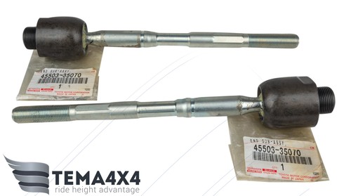 Genuine OEM 2x Inner Steering Tie Rod End for Toyota 45503-35070 ...