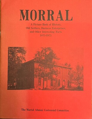 Vintage Morral Ohio Centennial 1875 1975 Alumni Booklet Illustrated ...