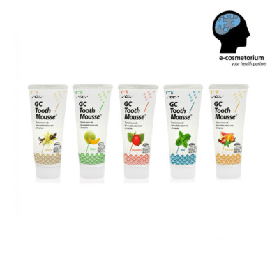 GC Tooth Mousse 40g - Topical Tooth Cream with Recaldent, different ...