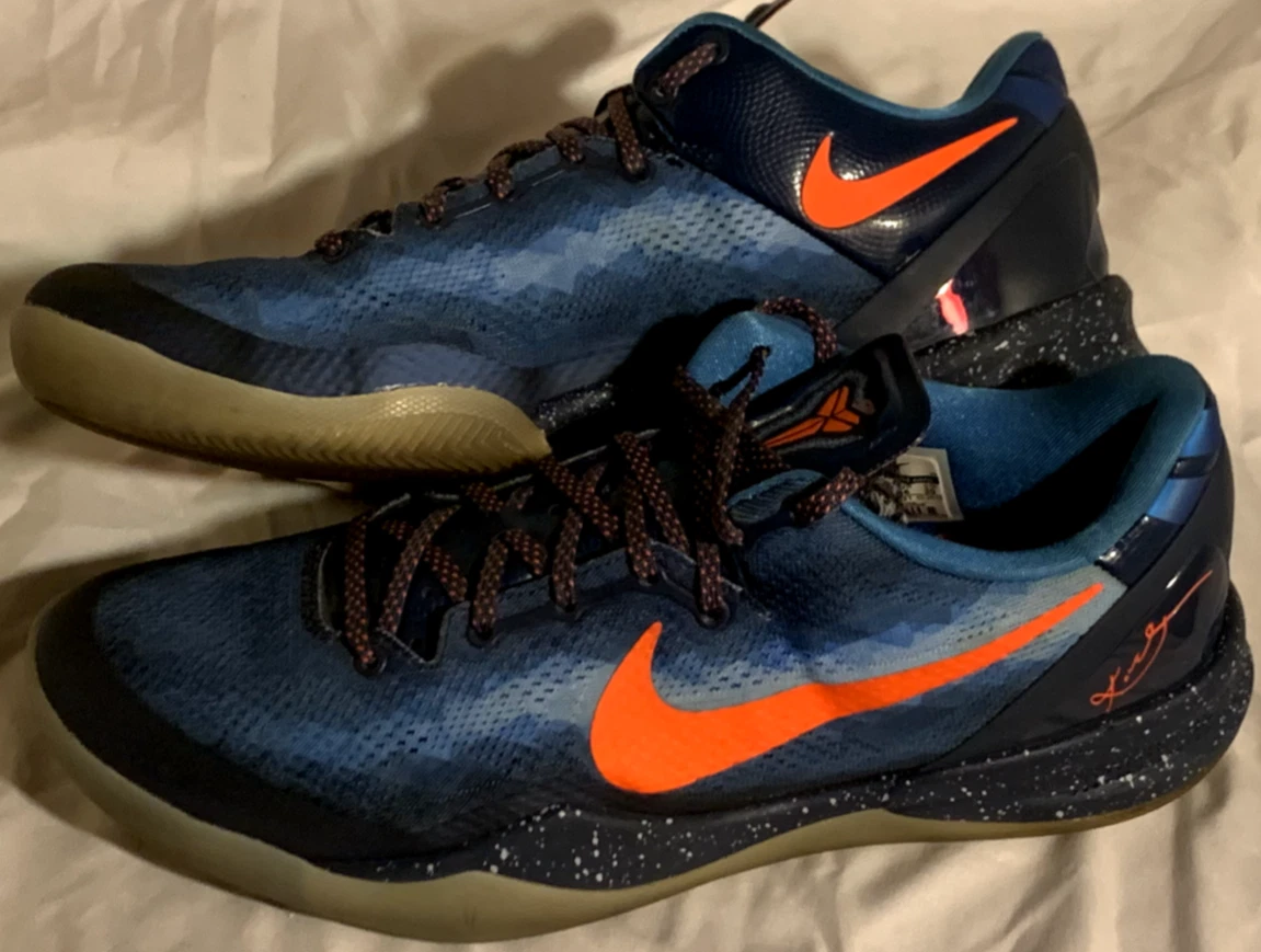 Kobe 8 Orange And Blue