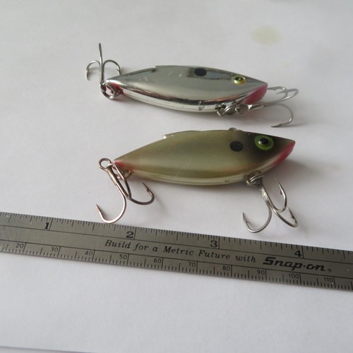 FISHING LURE LOT OF 2 BILL LEWIS 2½" RAT-L-TRAP ASSORTED COLORS | eBay
