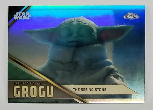2023 Topps Chrome Star Wars Journey of Grogu JG-13 The Seeing Stone | eBay