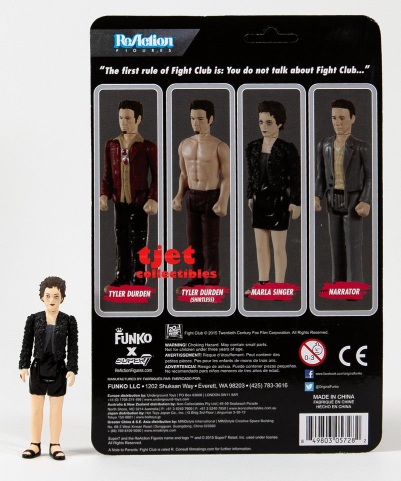 ReAction Figures 2015 Fight Club Marla Singer Action Figure New-Bubble ...