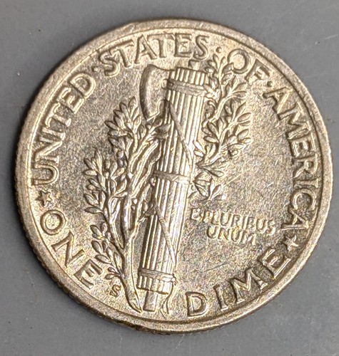 1942 S United States USA Mercury Dime Ten cents coin (#C5714) | eBay