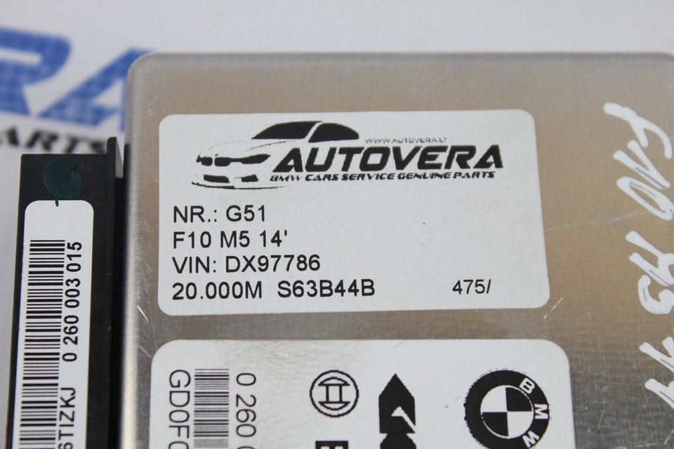 BMW F06 F10 F12 F13 F80 M3 M5 M6 DIFFERENTIALSCHLOSS STEUERGERÄT GHAS ...