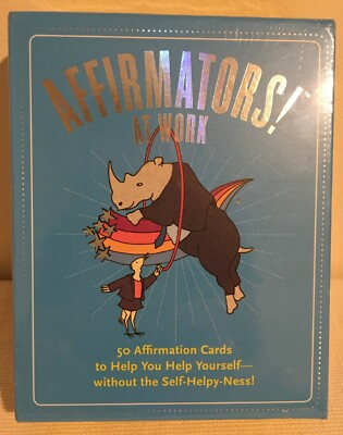 Affirmators! at Work Deck 50 Affirmation Card Self-helpy-ness! Suzi ...