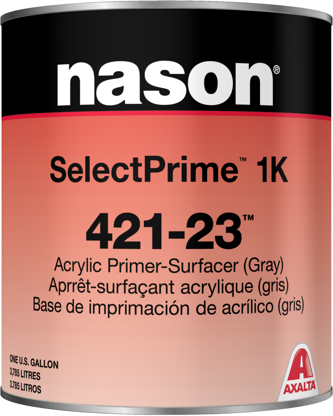 NASON Axalta Dupont SelectPrime 1K 421-23 Acrylic Primer-Surfacer Gray ...