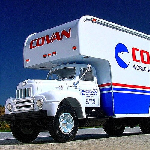 VR - 1957 COVAN WORLD-WIDE Moving Van - First Gear | eBay