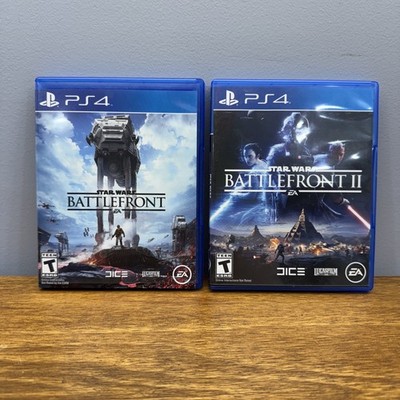Star Wars Battlefront 1 & 2 Bundle (Sony PlayStation 4 PS4) CIB Tested ...