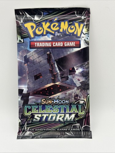 Pokemon Celestial Storm Booster Pack - Sealed Sun And Moon | eBay
