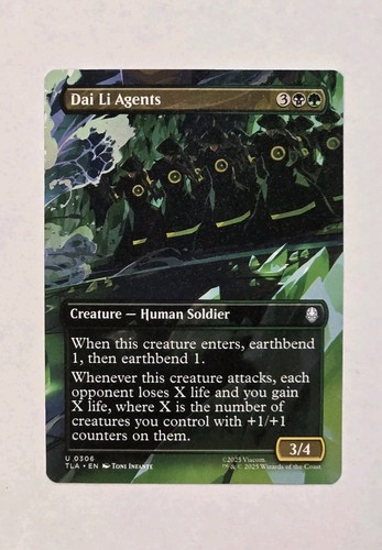 MTG Avatar - Dai Li Agents Borderless U 0306 - Near Mint | eBay