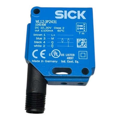 SICK WL12-3P2431 Lichttaster Reflexions-Lichtschranke 1041436 Sensor ...