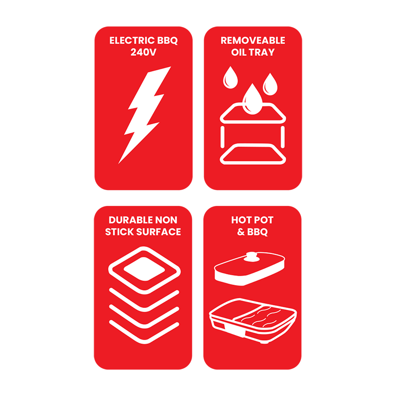 Sphere Hot Pot Electric BBQ - 240VAC Combo Skillet. Model SP-25/37 ...