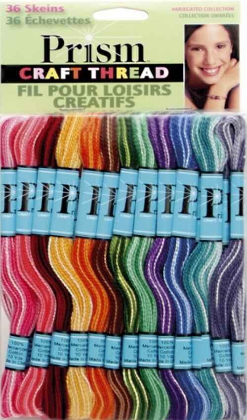 DMC Prism Craft Threads Variegated and Solid Colours | eBay UK