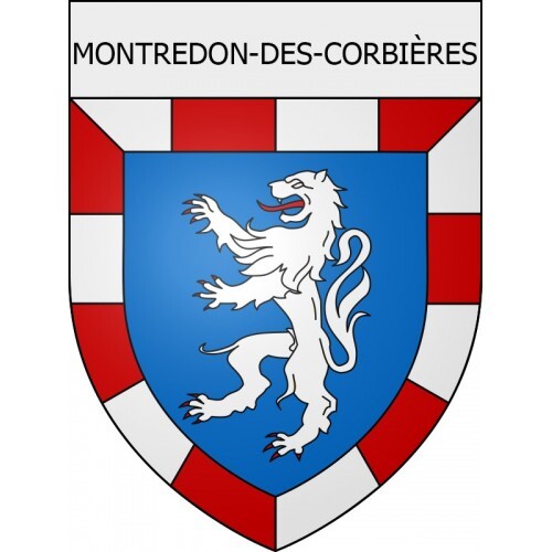 Montredon-des-Corbières 11 ville Stickers blason autocollant adhésif | eBay