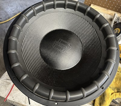 18 inch subwoofer car audio carbon fiber open box | eBay