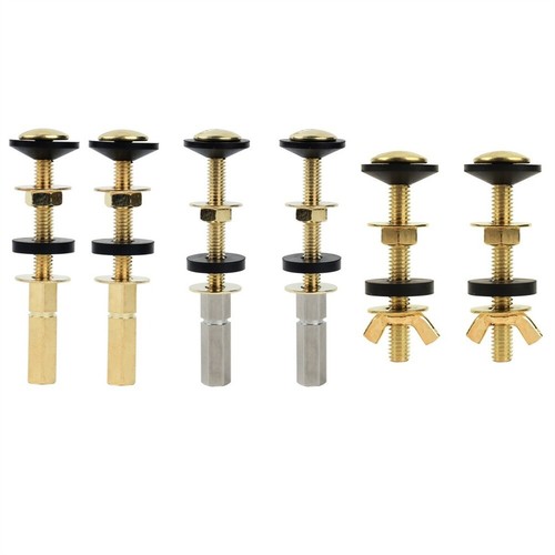 Universal Fit Bolts for Reliable Toilet Attachment No Wobbling or Leaks ...