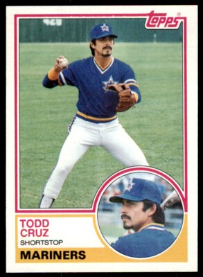 1983 Topps Todd Cruz . Seattle Mariners #132 | eBay
