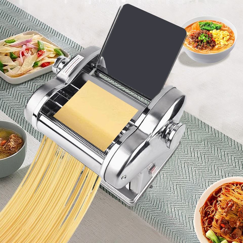 Commercial Electric Dough Roller Sheeter Noodle Pasta Maker Machine ...