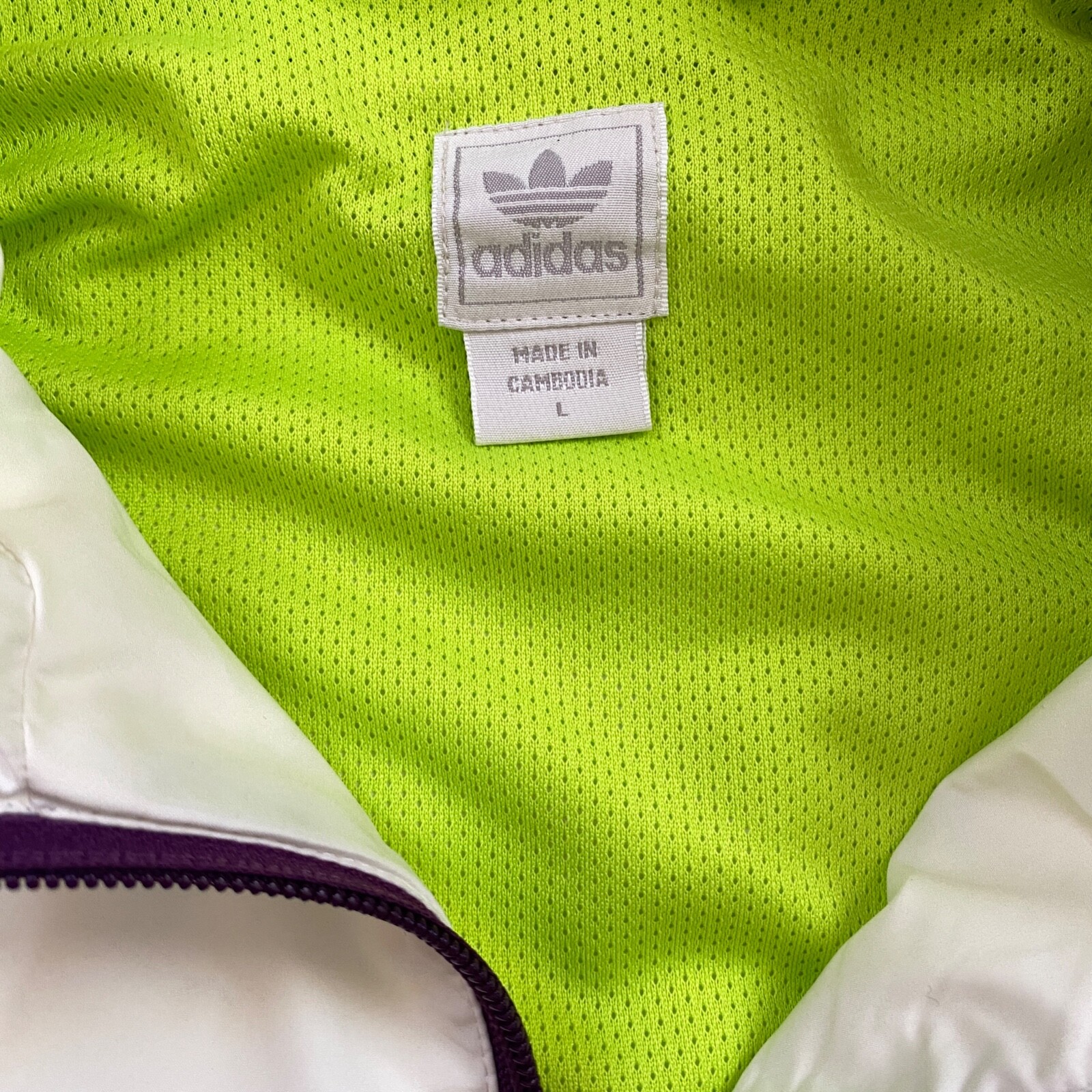 VINTAGE 2000's Adidas Originals Class of 84 Large Win… - Gem