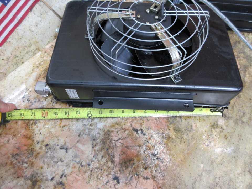 MAZAK MULTIPLEX 610 CNC NAJICO 1120-010-125 8099-000-198 RADIATOR FAN ...