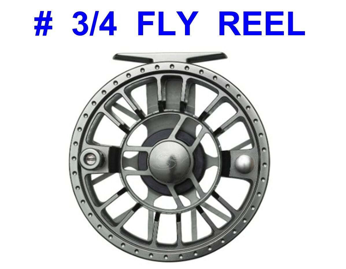 SCIERRA TRAXION 1 LW FLY REEL FOR GAME FLY ROD FISHING LINE 2/4,3/4,5/6 ...