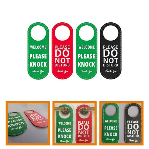2 Pcs Hotel Signage Office Door Hanger Double Sided for Business | eBay UK