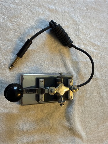 TELEGRAPH MORSE CODE STRAIGHT KEY ~ KEYER FOR HAM AMATEUR RADIO CW | eBay