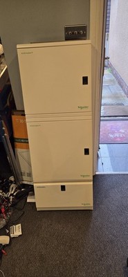 Schneider Acti9 Isobar B - split metered distribution board -2 x 24 way ...