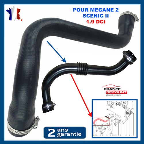 Tubo Turbo Compatibile per Renault Scenic II Megane II 1.9 DCI ...