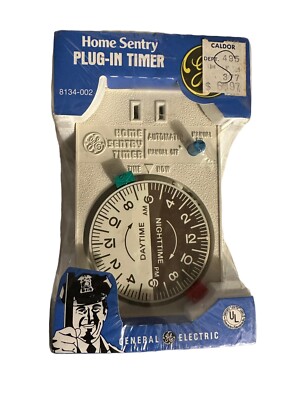 GE Home Sentry Plug-In Timer 8134-002 Sealed in Original Packaging NOS ...