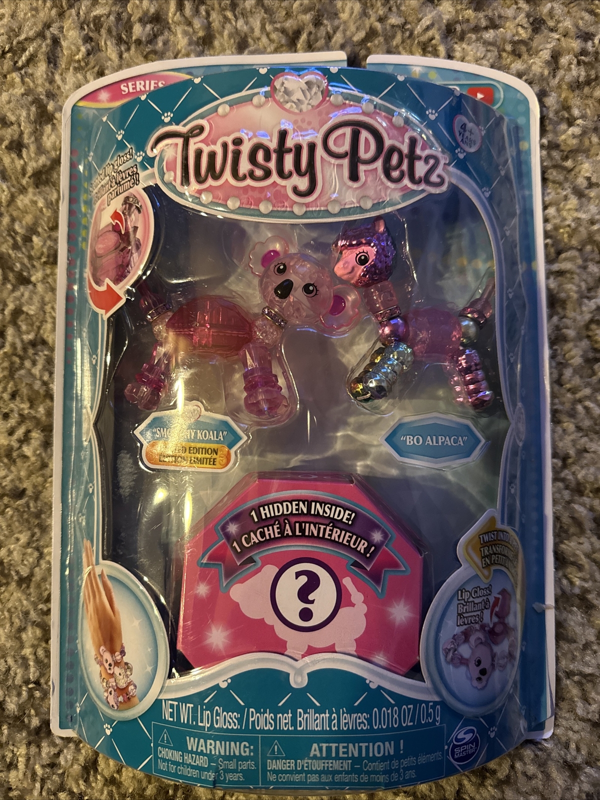 Twisty Petz 3 Pack SMOOCHY KOALA, Bo ALPACA + 1 Mystery Pet Series ...