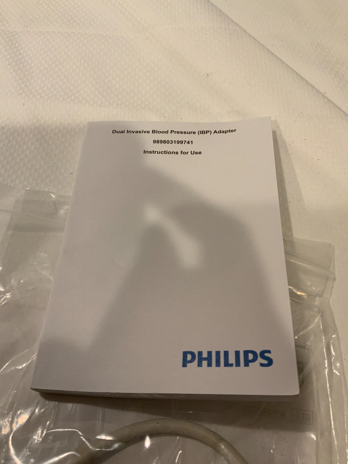 Dual Invasive Blood Pressure IBP Adapter 989803199741 by Philips for ...