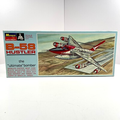 Vintage Monogram B-58 Hustler Model Kit PA198.130 COMPLETE | eBay