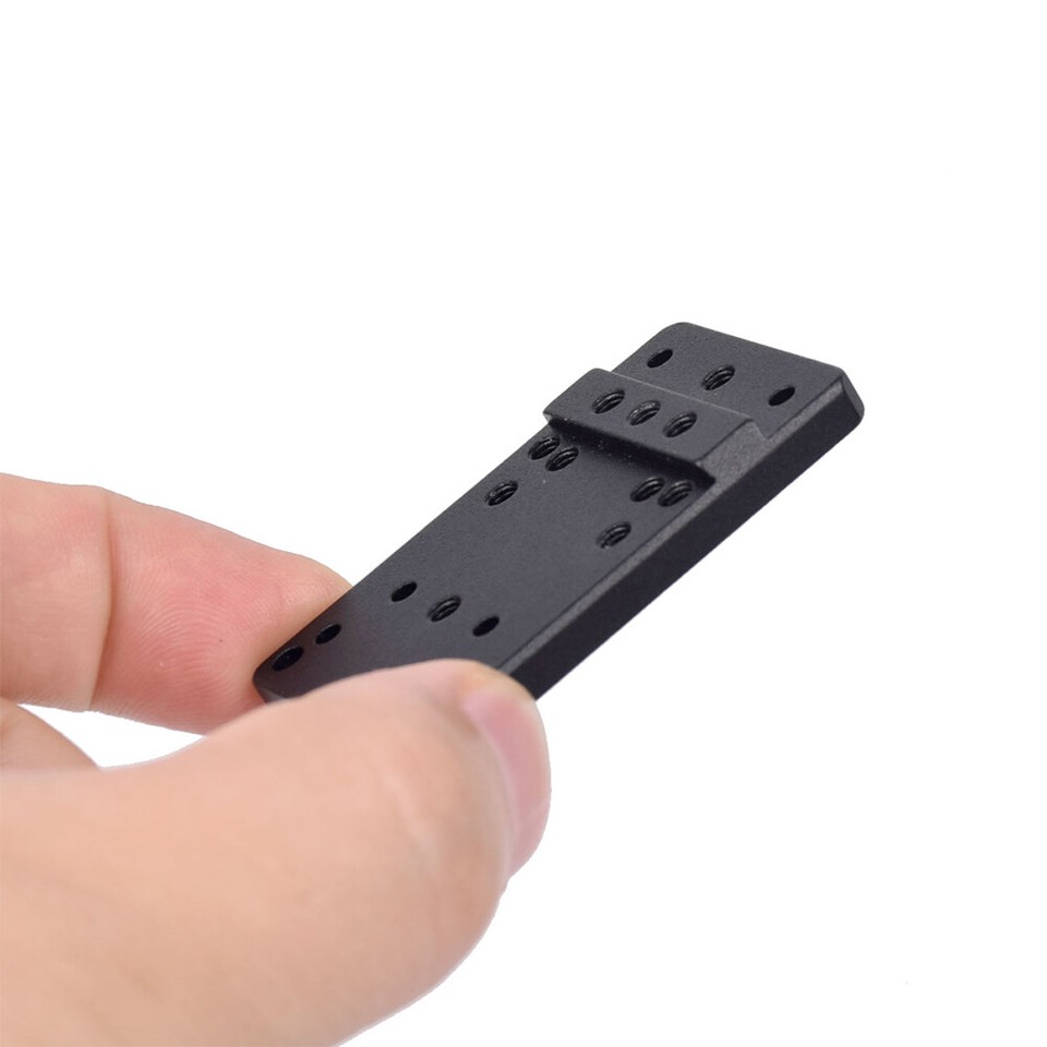 For Glock Universal Optic Mount Red Dot Sight Base Mount Pistol Rear ...