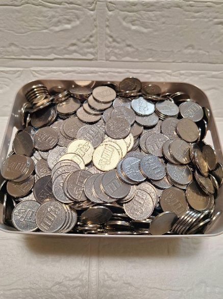 1000 PACHISLO SLOT MACHINE TOKENS - Standard 984" 25mm | eBay