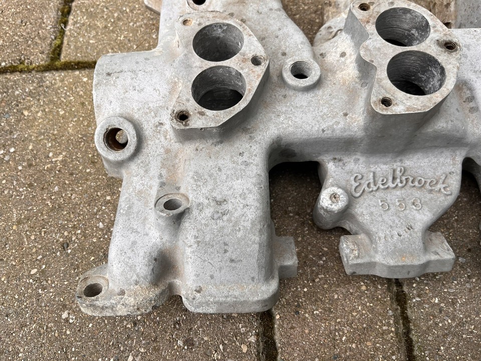 Edelbrock Y-Block Ford 3x2 Tri-Power Intake Manifold ( 272 292 312 ...