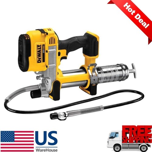 DEWALT DCGG571B 20V MAX Cordless 10,000 PSI Variable Speed Grease Gun ...