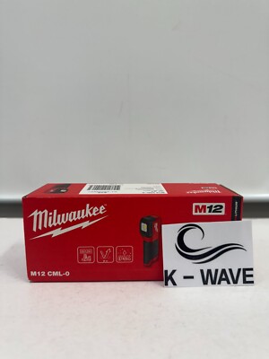 Milwaukee Power Tool M12 CML-0 12 V LED Color Match Work Lamp Bare Tool ...